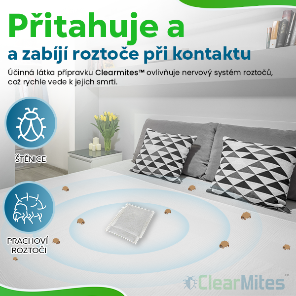 ClearMites™ Přírodní Podložka Proti Roztočům – BestBrandsCzech