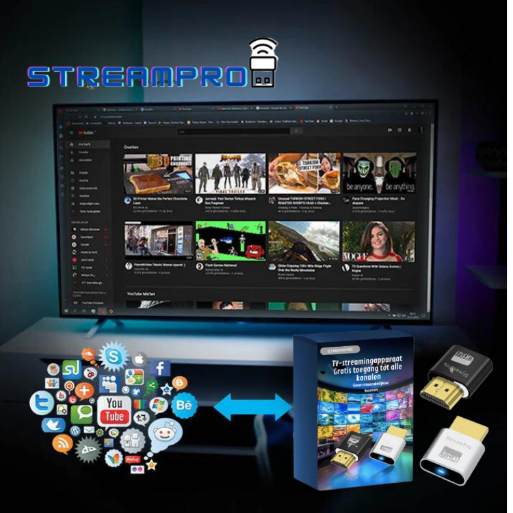 StreamPro™ Streaming apparaat