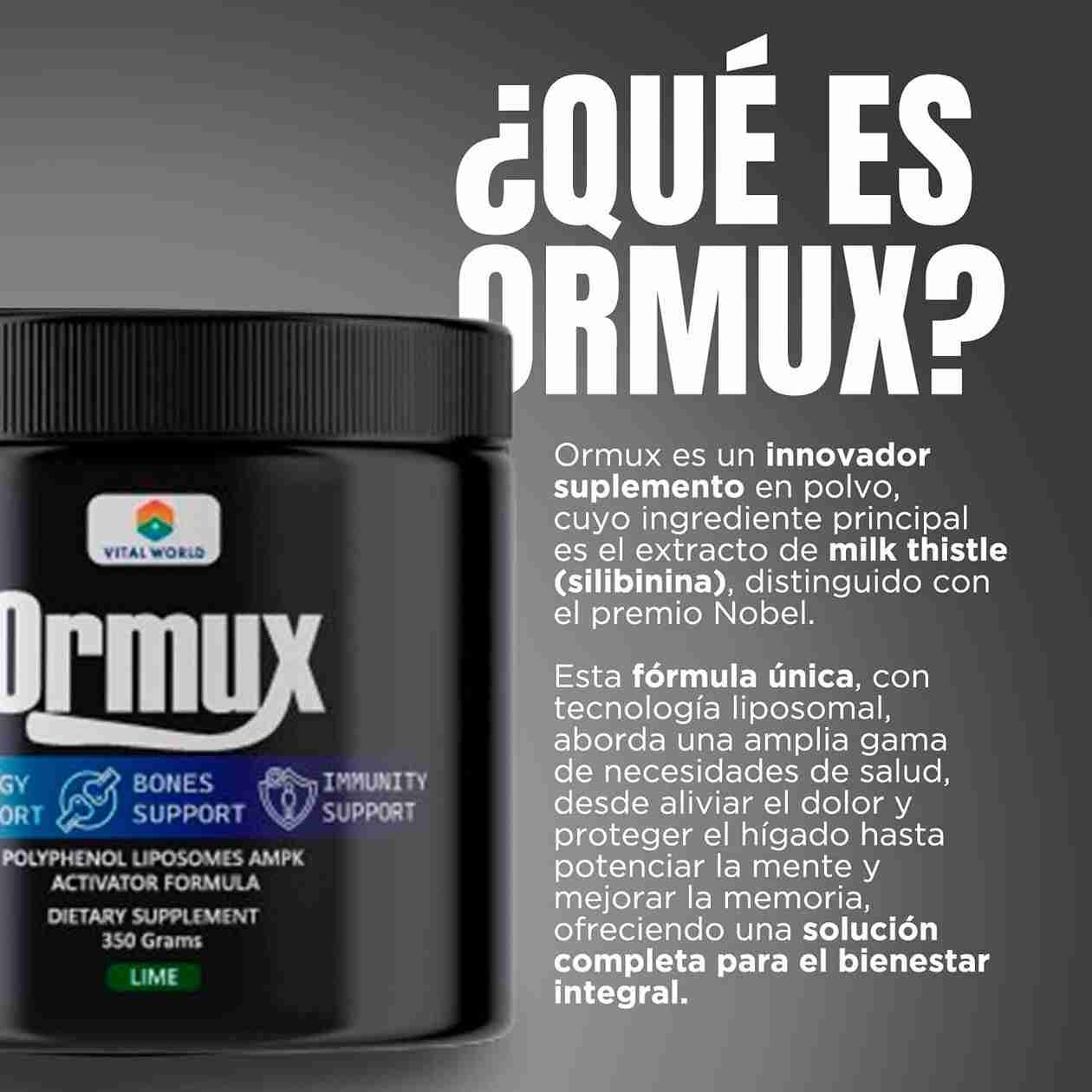 🔥ORMUX- Maximo Rendimiento