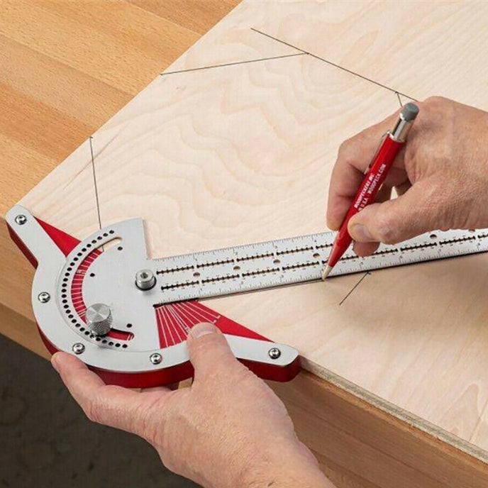 Regla medidora de alta precisión multifuncional