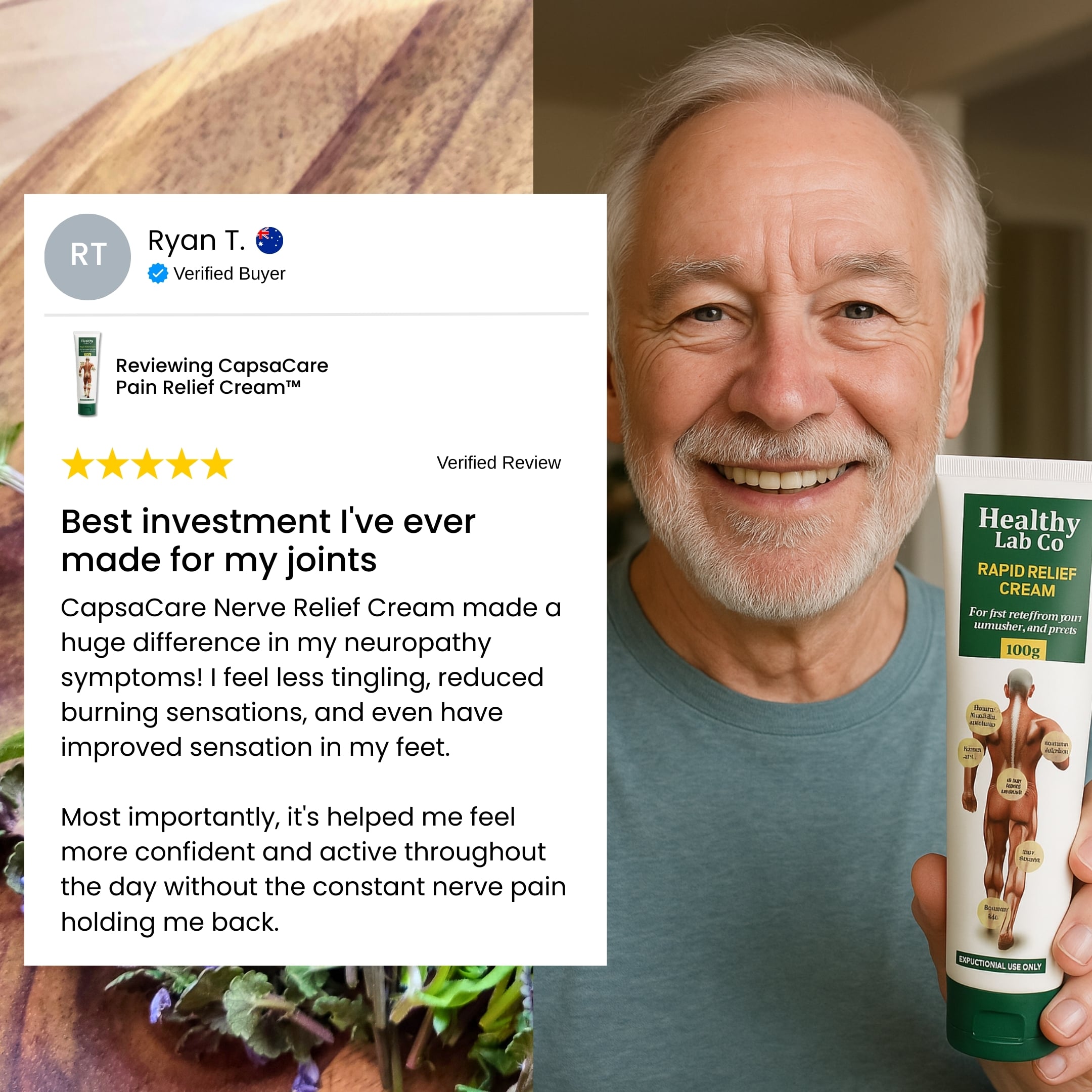 CapsaCare™ Pain Relief Cream