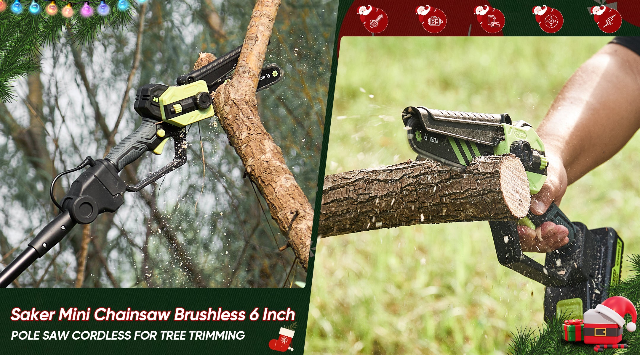 Saker Multifunction Mini Chainsaw