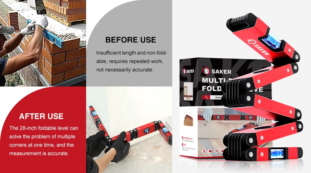 SAKER MULTI-FUNCTION FOLDABLE LEVEL