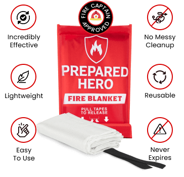 Stop Fires Fast With This Fire Captain Approved Emergency Fire Blanket