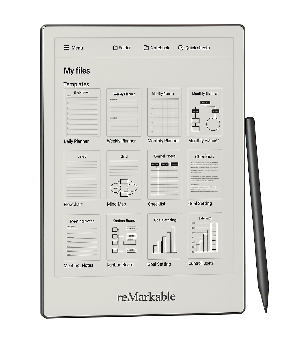 EInkable Template – Premium reMarkable Templates