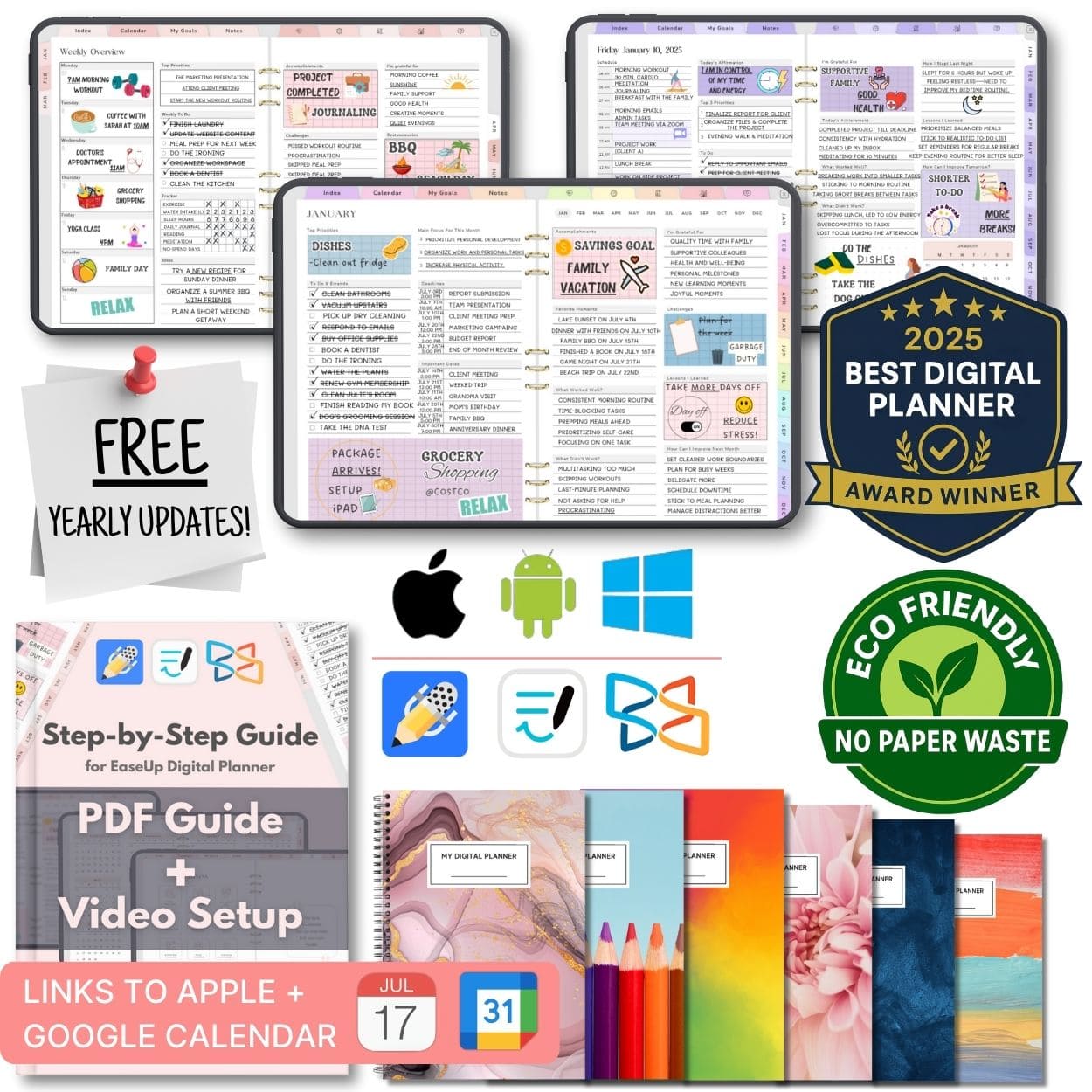 EaseUp Planners