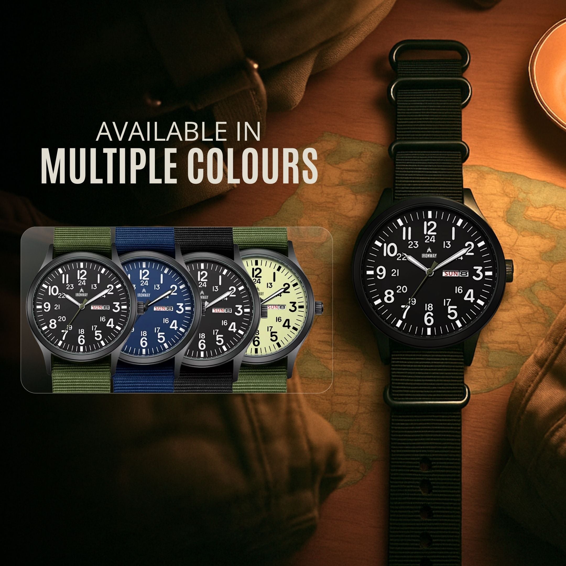 10 Reasons Military Veterans Choose Ironway Field Watches Over ...