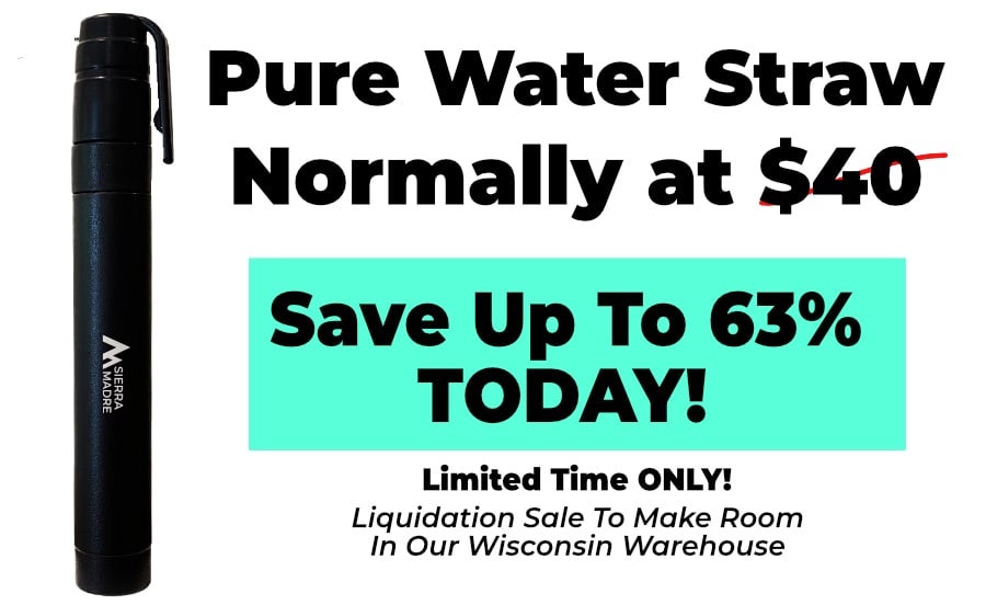 Pure Water Straw 👀 (a year of clean water)